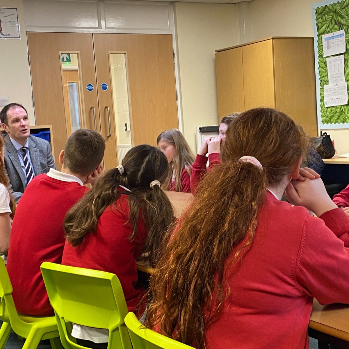 Broke Hall Primary School - Visit from MP